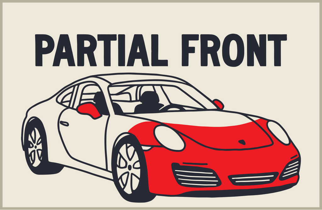 Partial Front Bumper and Fender Protection Service